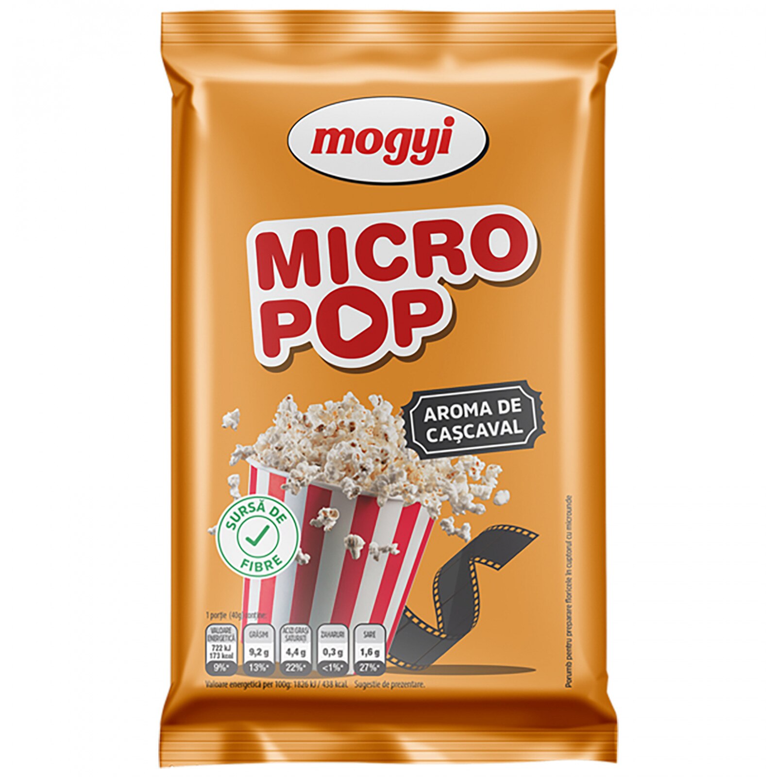 Micro Pop Mogyi cu Cascaval, 80 g - eMAG.ro