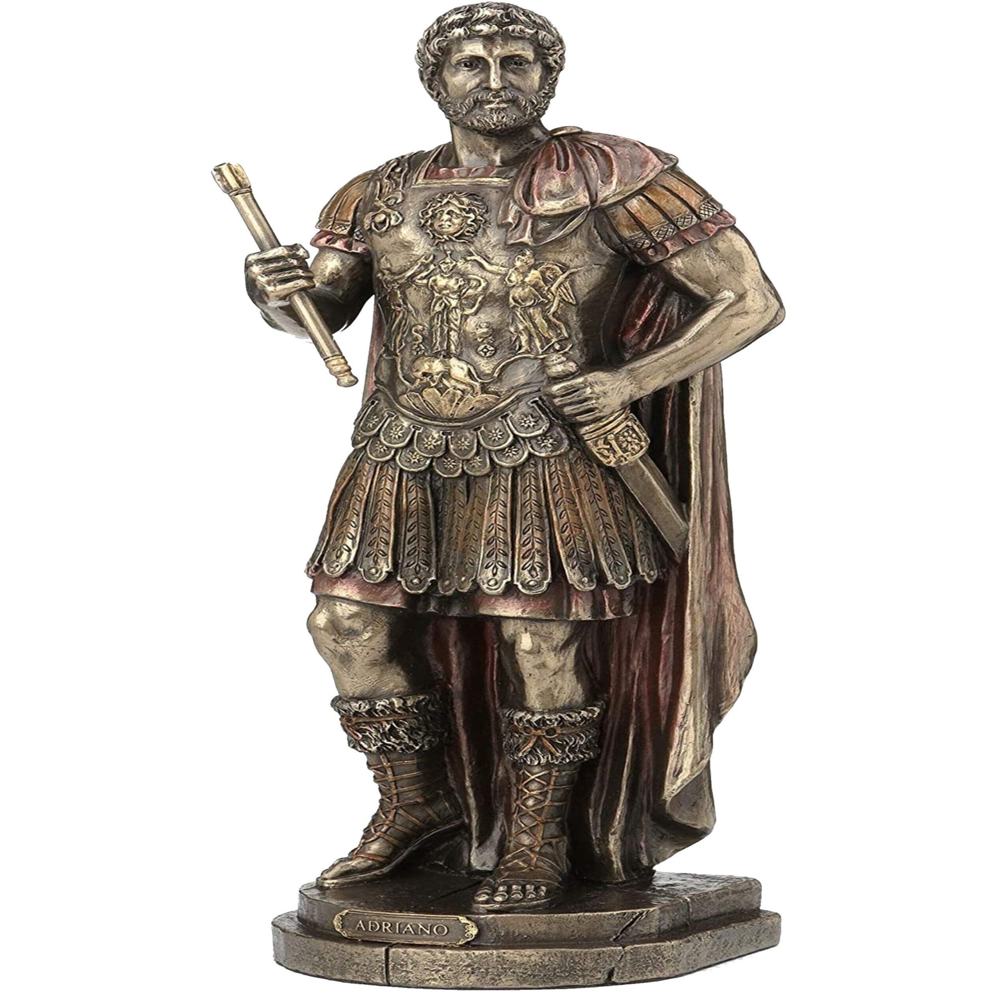 Figurina, Imparatul Roman Publius Elias Hadrian, din Rasina, WU77331A4 ...