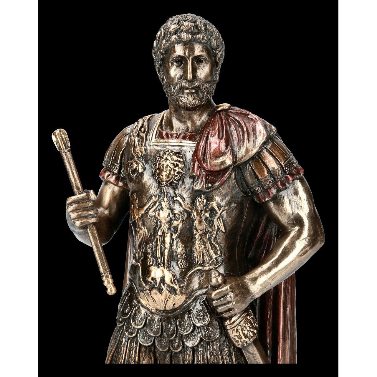 Figurina, Imparatul Roman Publius Elias Hadrian, din Rasina, WU77331A4 ...