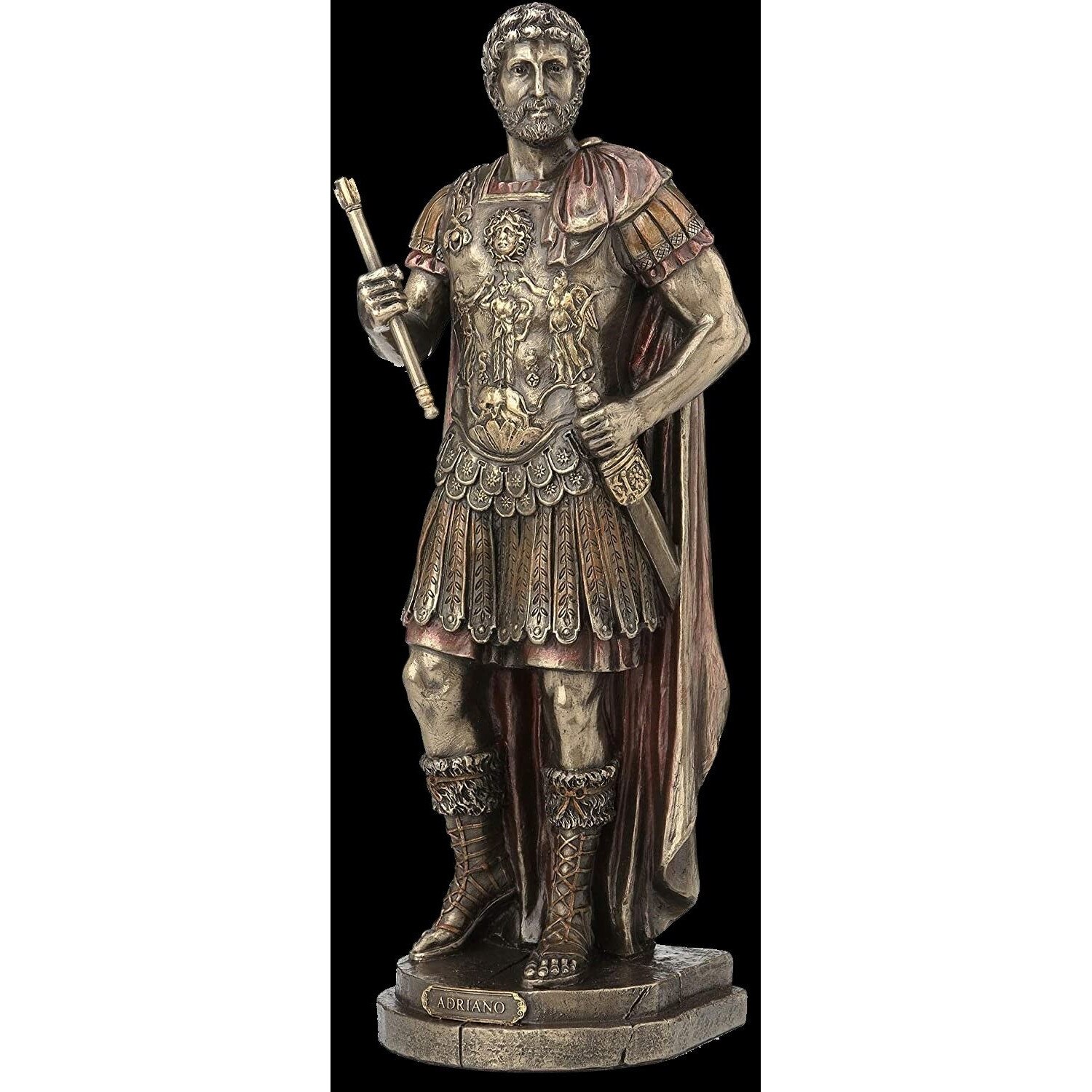 Figurina, Imparatul Roman Publius Elias Hadrian, din Rasina, WU77331A4 ...