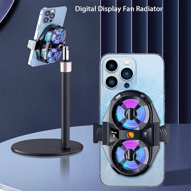 Ventilator de racire pentru telefon, Jeswo, Negru - eMAG.ro