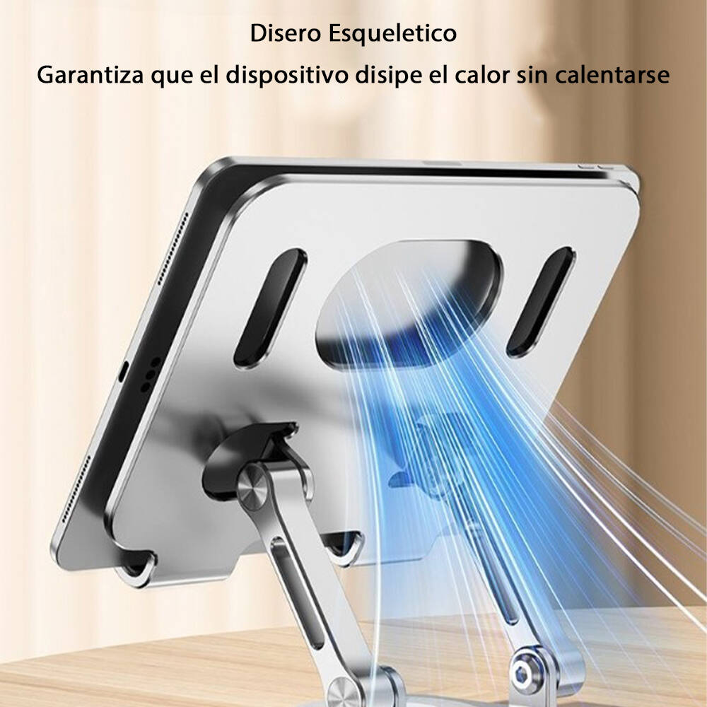 Suport tableta pentru iPad, Jeswo, Aluminiu, Argintiu - eMAG.ro