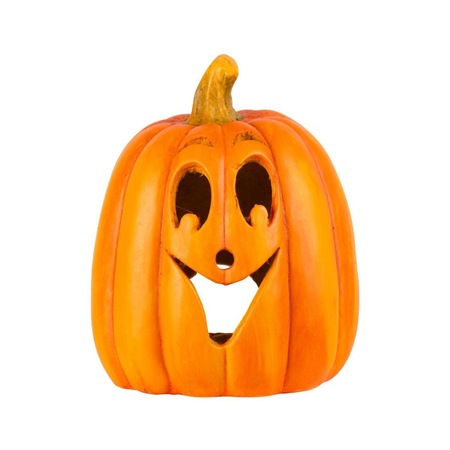 Decoratiune Dovleac Nature, ceramica, 25x25x30 cm, portocaliu, Strend ...