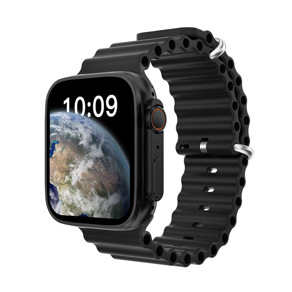 Ceas inteligent, Silicon, Bluetooth, 180 mA, 1.83 inchi, Negru - eMAG.ro