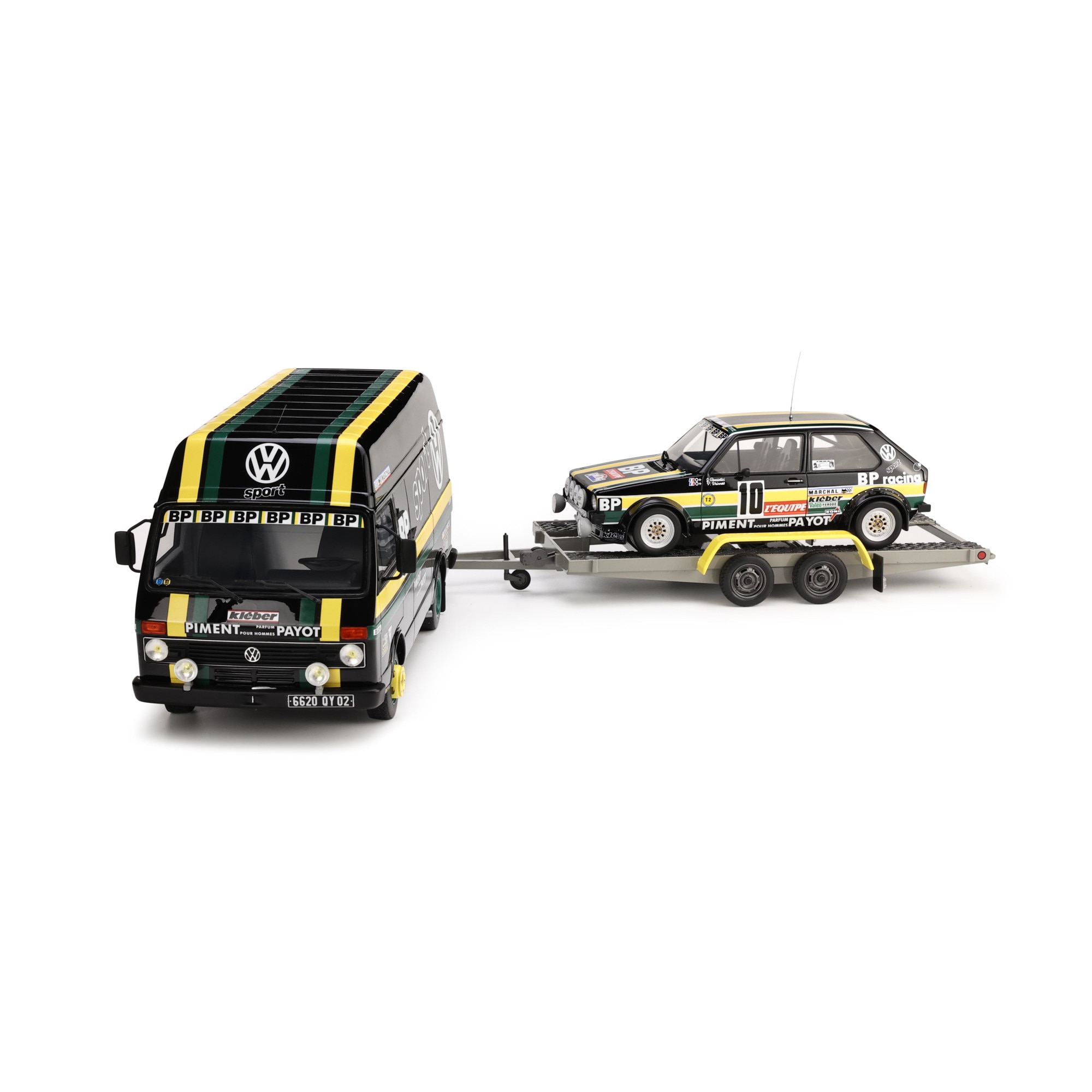 Set Machete Auto Volkswagen LT35 + Golf Gti Mk1 Gr.2 Ed. Limitata 2000 ...