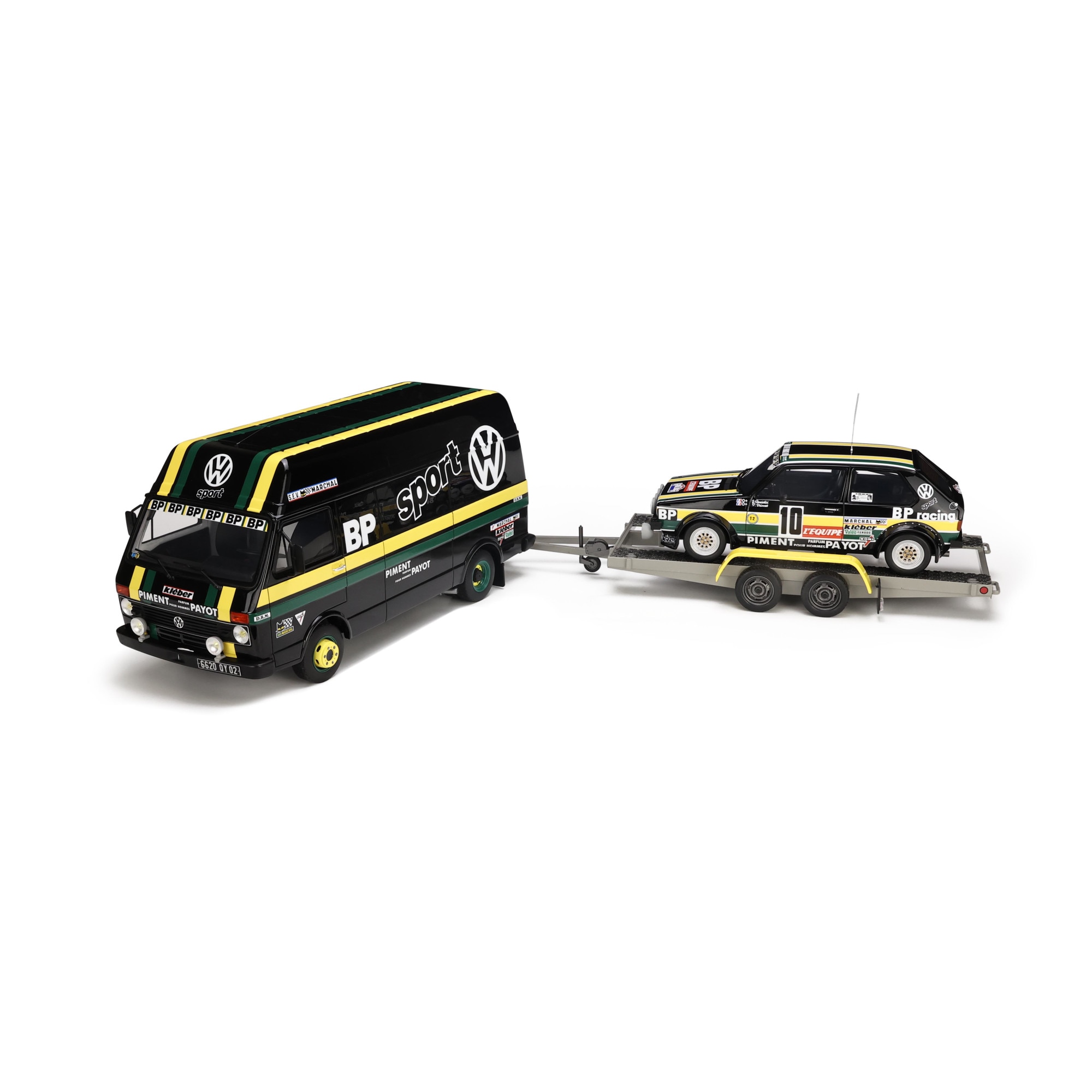 Set Machete Auto Volkswagen LT35 + Golf Gti Mk1 Gr.2 Ed. Limitata 2000 ...
