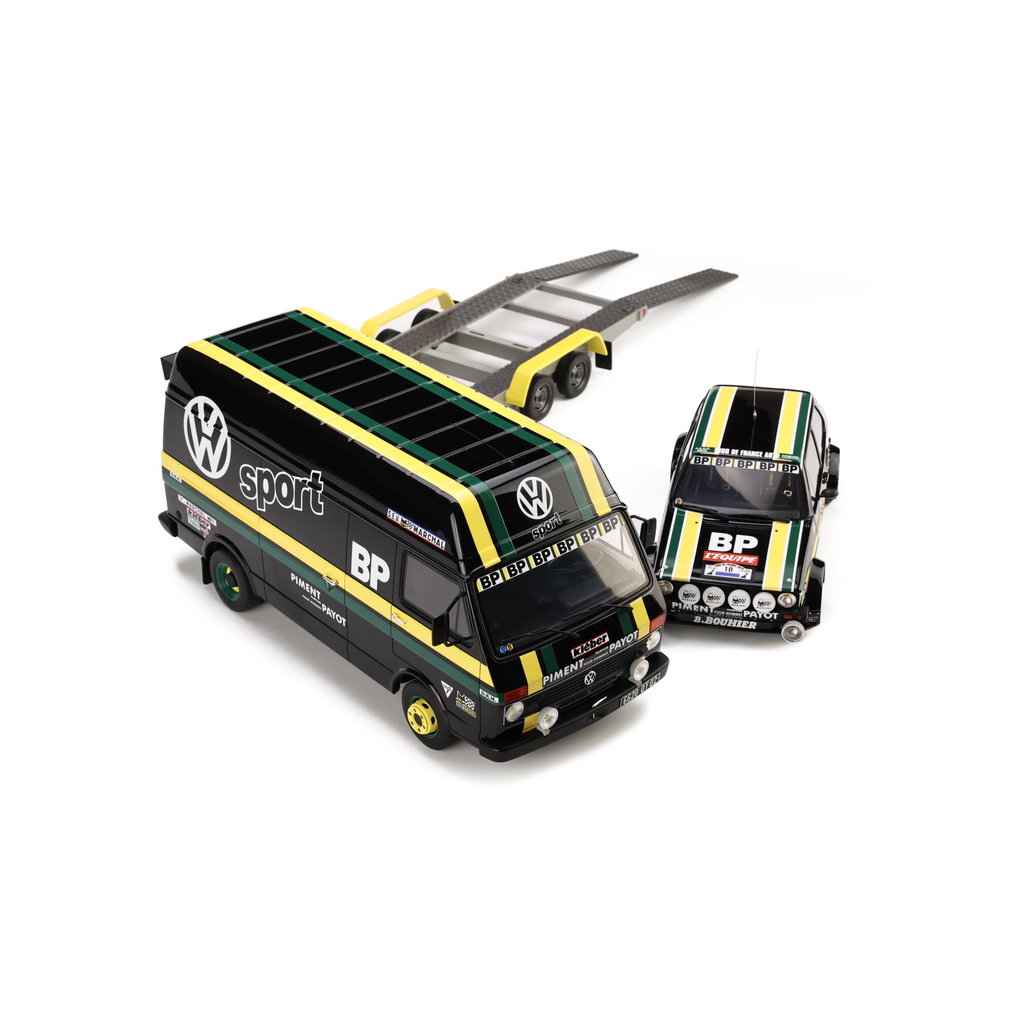 Set Machete Auto Volkswagen LT35 + Golf Gti Mk1 Gr.2 Ed. Limitata 2000 ...