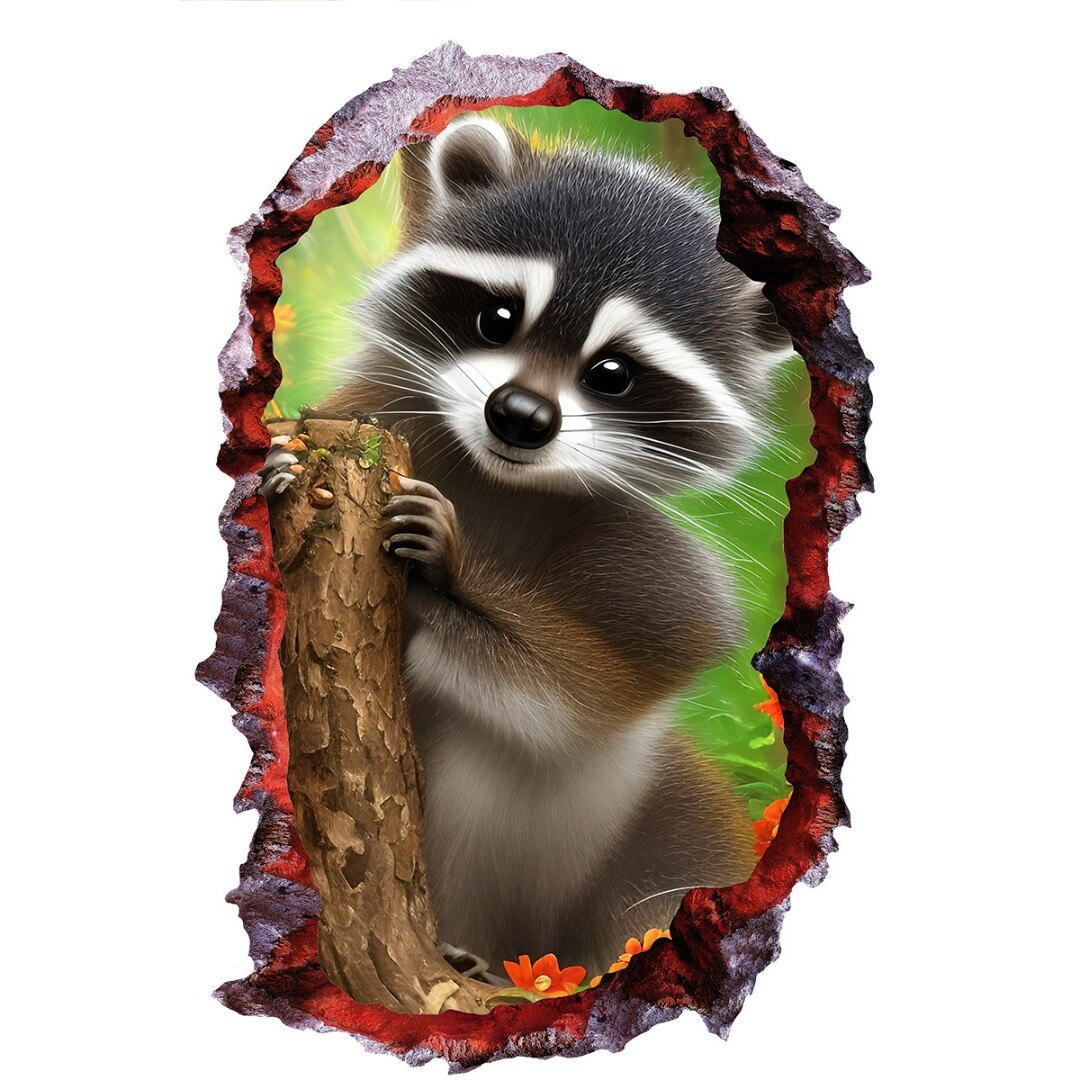 Sticker decorativ Raton, Gri, 90 cm, 7860ST - eMAG.ro