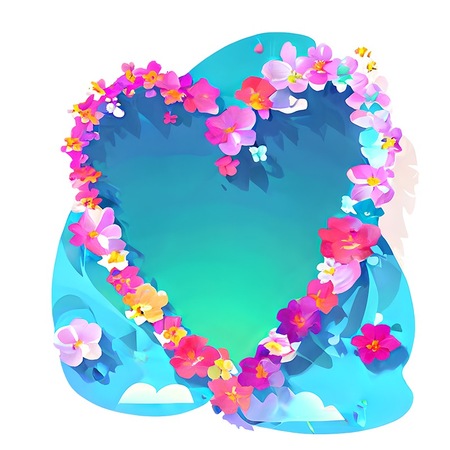 Sticker decorativ, Inima, Roz, 65 cm, 8288ST - eMAG.ro