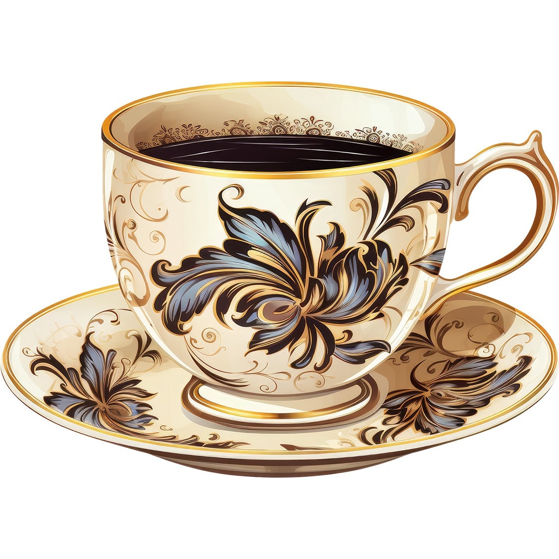 Sticker decorativ, Ceasca de Cafea, Maro, 83 cm, 8503ST-1 - eMAG.ro