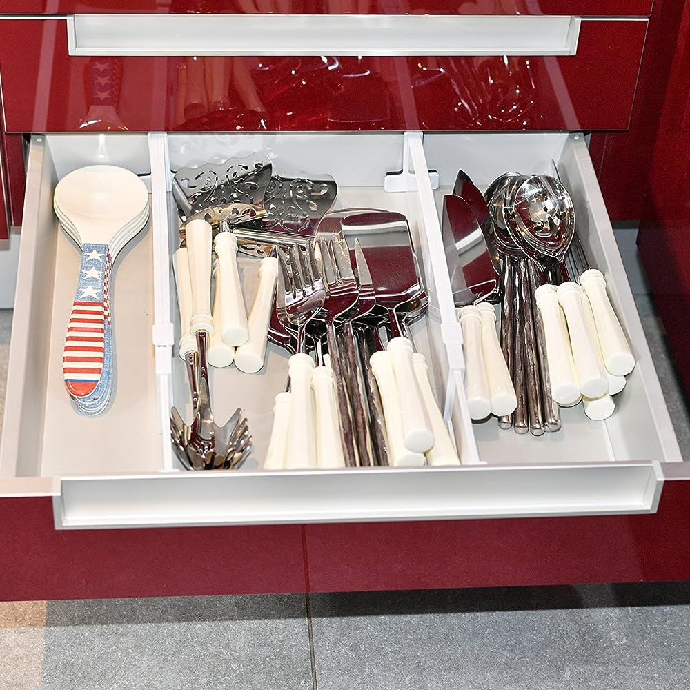 Set 2 x Despartitor Extensibil GREATON, Compartimentare si Organizare ...