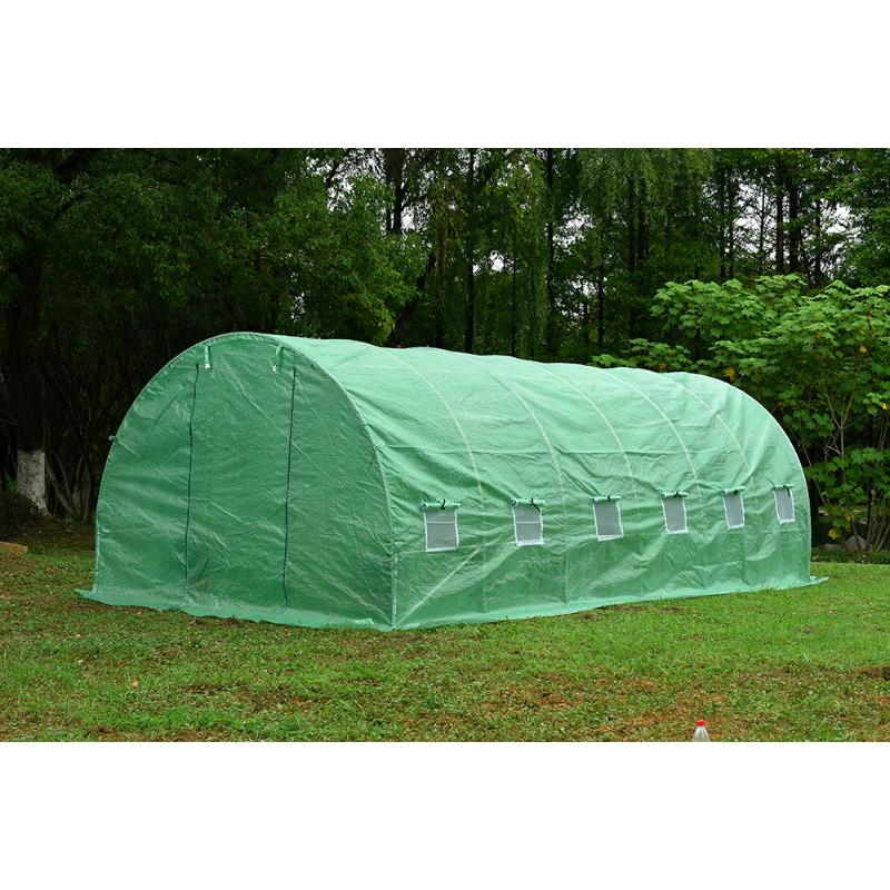 Sera polietilena (solar) FAG, 6x3x2 m, folie 140g/mp, fereastra ...