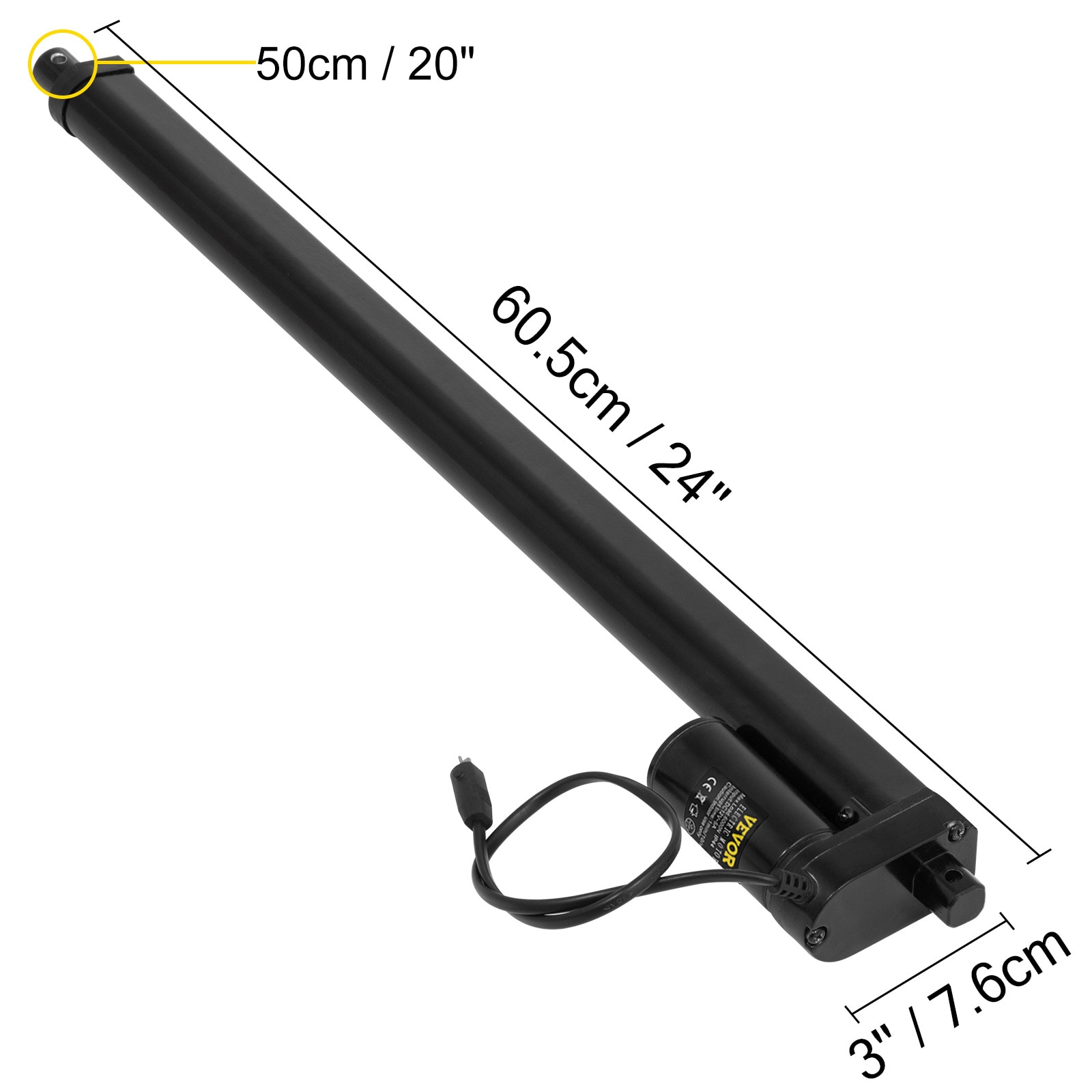 Actuator Liniar Solar Tracker 12V, DC 12V - eMAG.ro