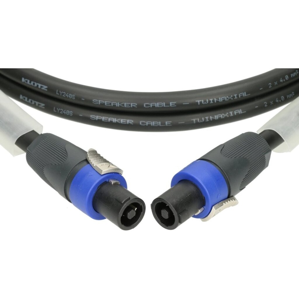 Cablu Boxe 2 x 4.0 Klotz - Neutrik SpeakOn 15m - eMAG.ro