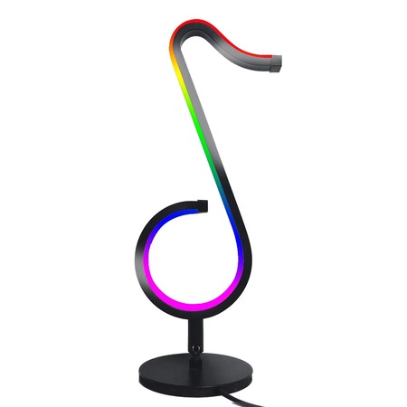 Lampa LED RGB PadForce® de perete, noptiera sau birou, decor Gaming ...