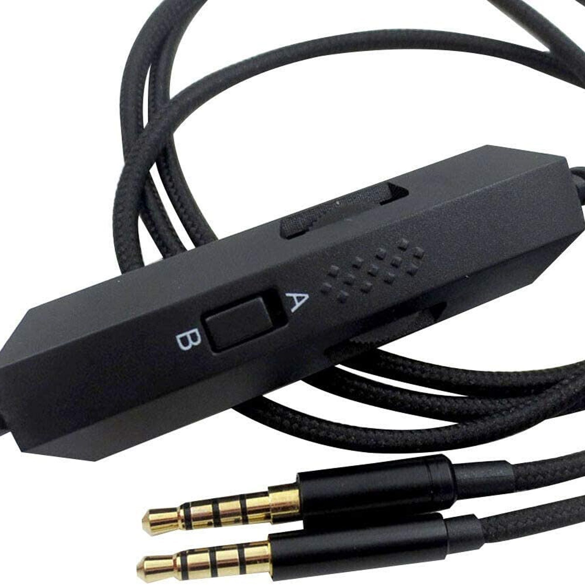 Cablu audio PadForce de 2m cu microfon si volume control incorporat ...