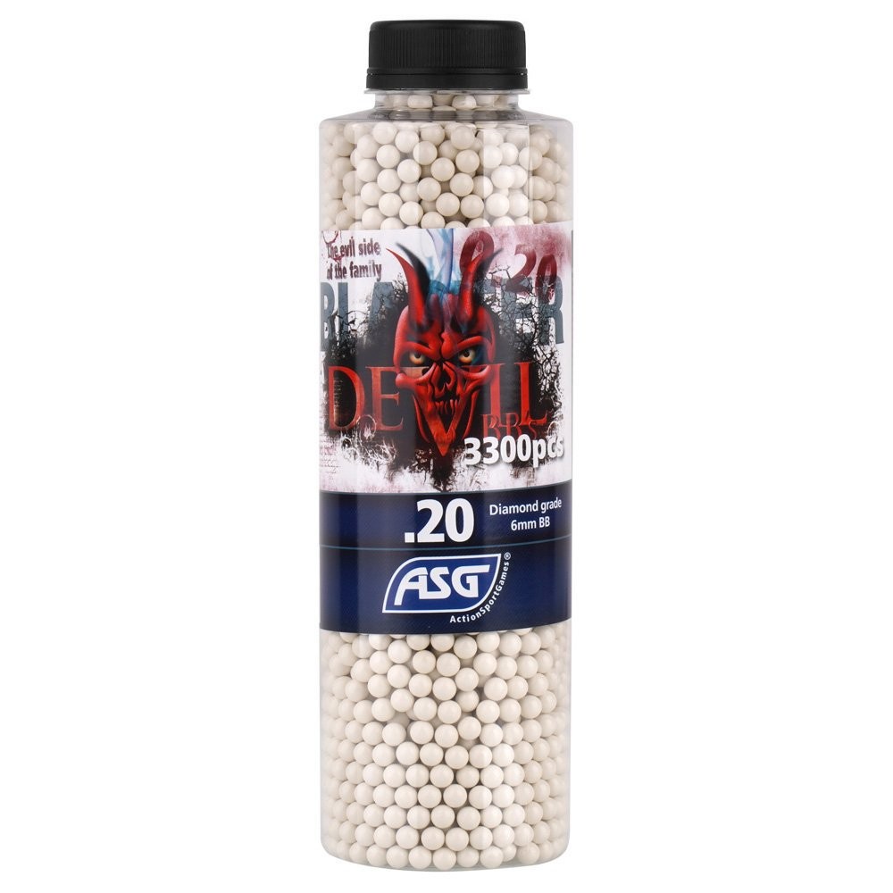 Bile Airsoft Blaster Devil 0.20g 3300buc White - eMAG.ro