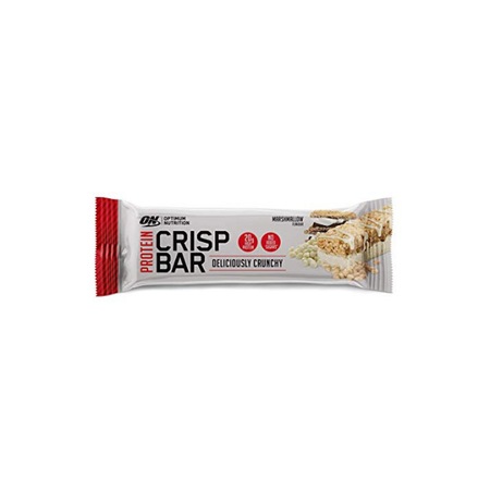 Baton proteic Protein Crisp Bar, Optimum Nutrition, 65 g, bezea - eMAG.ro