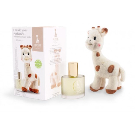 Set copii, Sophie La Girafe, Apa parfumata corp 50 ml si jucarie plus ...