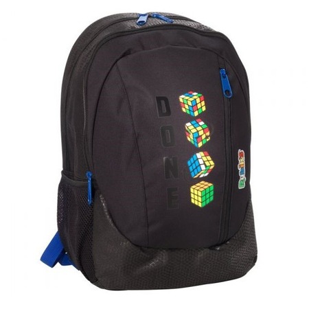 Rucsac, Cub Rubik, autentic, negru, colorat, 27 l, 30x20x45 cm - eMAG.ro