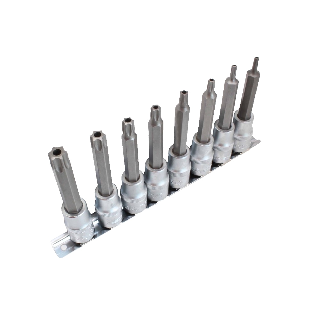Set 8 chei Torx, L 100 mm, 1/2", cu gaura, Asta - eMAG.ro