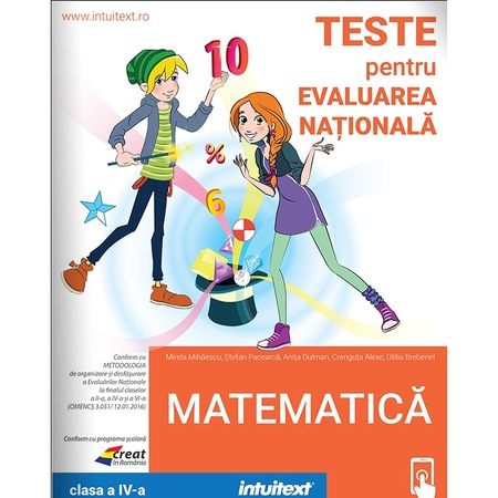 Matematica teste pentru Evaluarea Nationala clasa a IV-a - Stefan ...