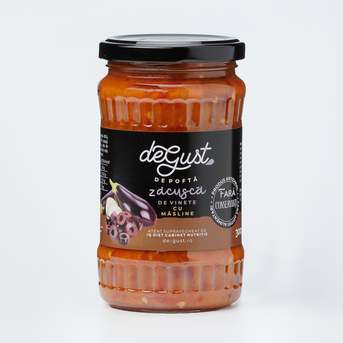 Zacusca cu masline kalamata, DeGust, 300 gr - eMAG.ro