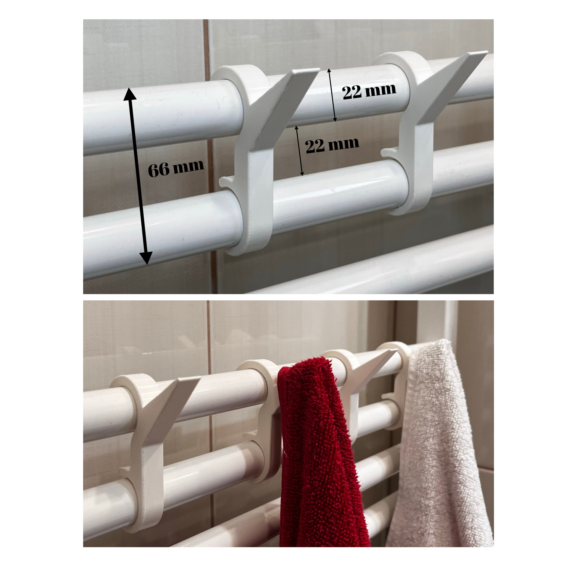 Set 4 cuiere tip carlig pentru prosop, baie, plastic - eMAG.ro