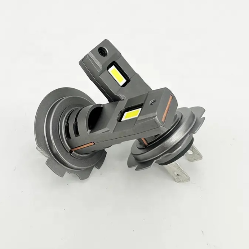 Комплект 2 LED крушки H7 mini, 100W, 6000K, 12V, BZRSH - eMAG.bg
