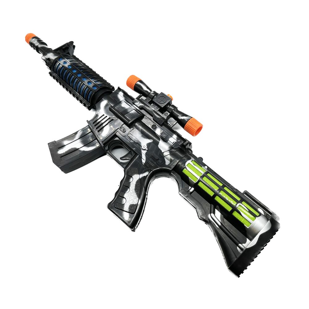 Mitraliera cu lumini, Combat Rifle, 53 cm, Vision XXI - eMAG.ro