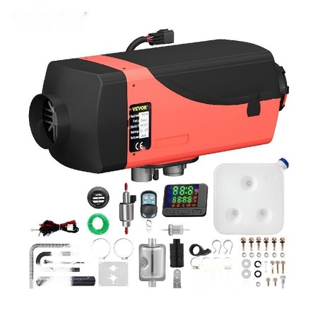 Incalzitor Diesel Aer 12V 2KW, Blue with 5L tank - eMAG.ro