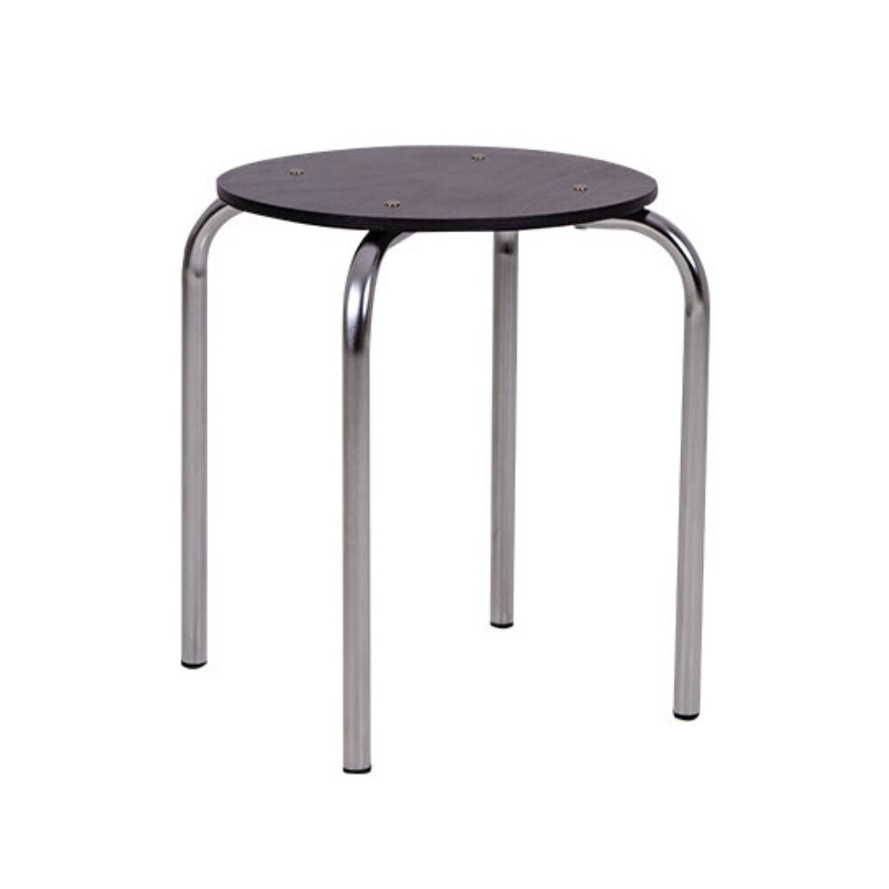 Scaun dining de tip taburet Chico Chrome Lite Wood, 1.043 - eMAG.ro