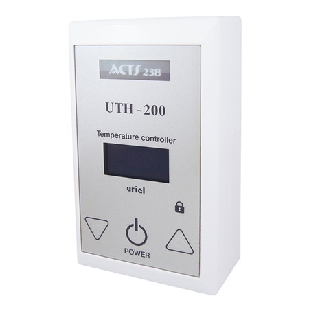 Терморегулатор, URIEL, UTH-200, WHITE, непрограмируем, 4KW - eMAG.bg