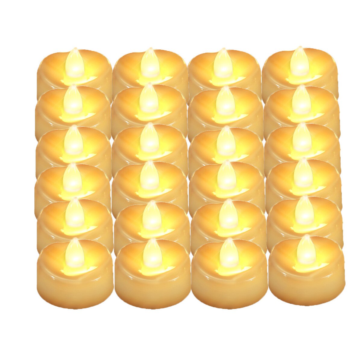 Set 24 lumanari LED, MWAOWM, Alb - eMAG.ro