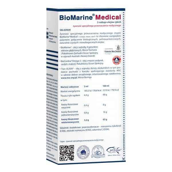 BioMarine, MARINEX, Medical Immuno Neuro Lipids EPA, DHA si Omega-3 ...