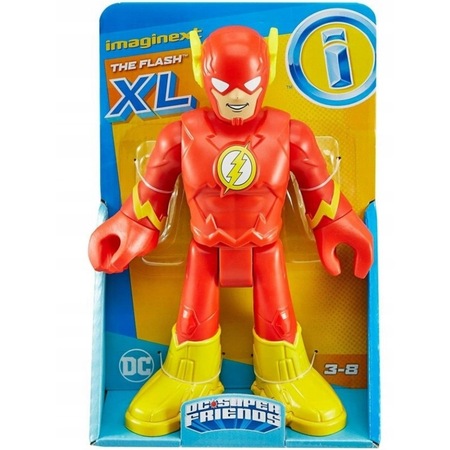 Figurina Flash, Imaginext, +3 ani, Rosu - eMAG.ro
