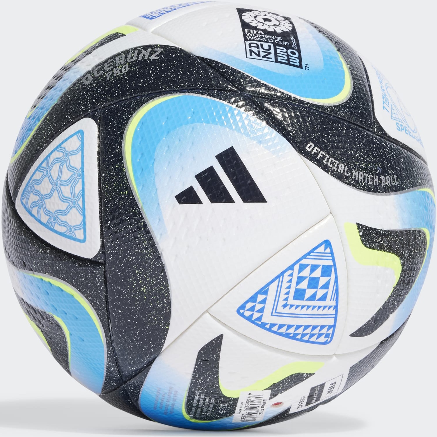 Minge oficiala fotbal Adidas OCEAUNZ PRO, marime 5, albastru/alb - eMAG.ro