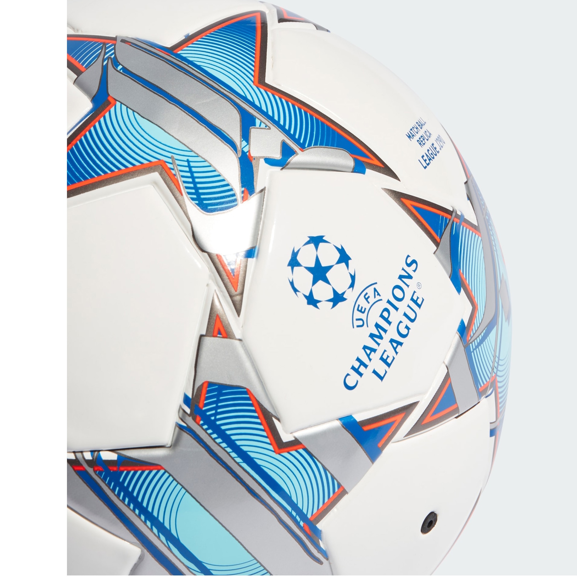 Minge fotbal Adidas UCL J290 LEAGUE, marime 4, alb/albastru - eMAG.ro