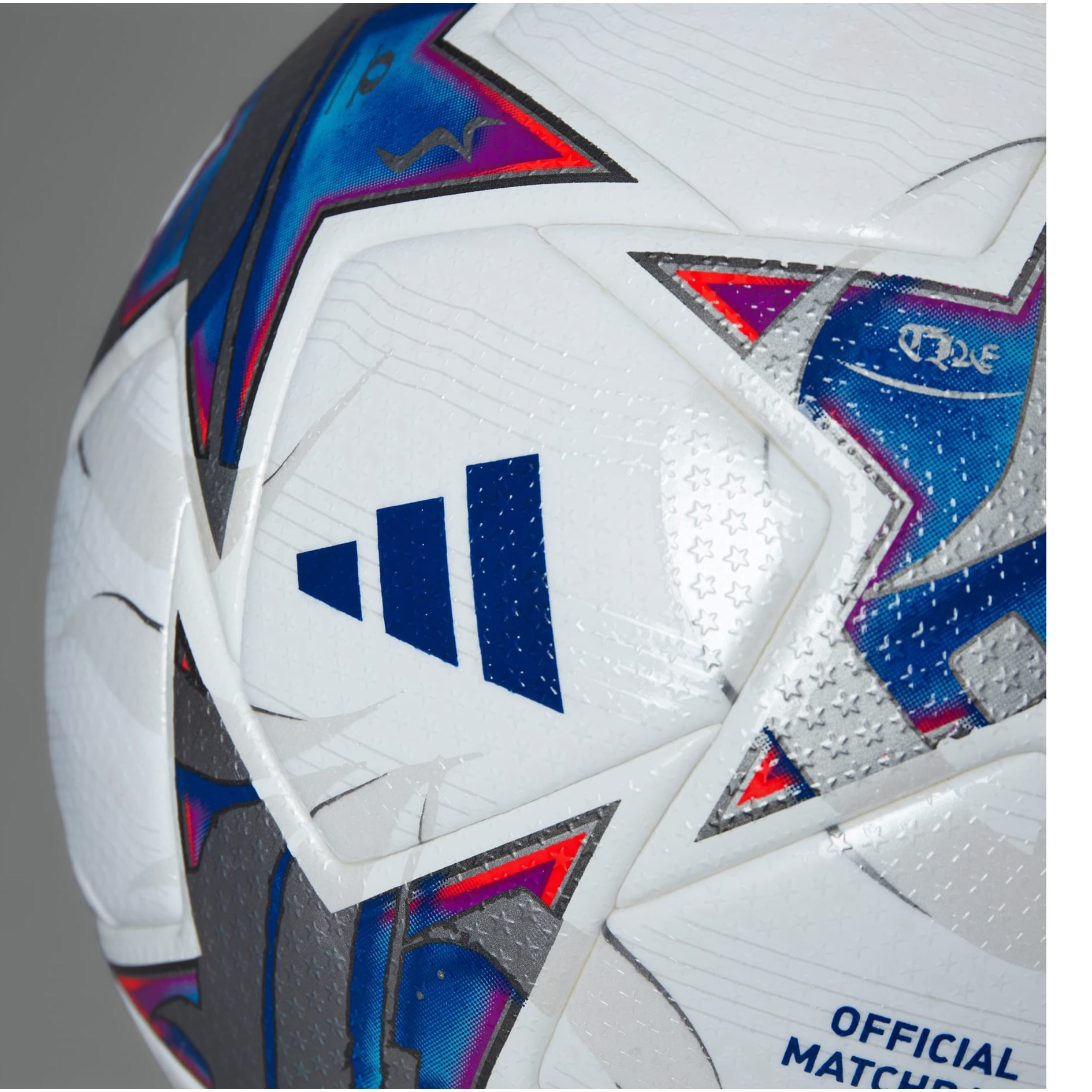 Minge oficiala fotbal Adidas UCL PRO, marime 5, alb/albastru - eMAG.ro