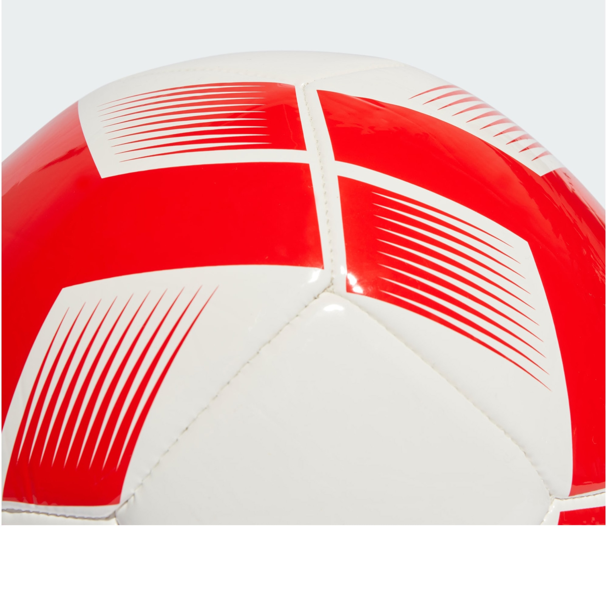 Minge fotbal Adidas STARLANCER CLUB, marime 5, alb/rosu - eMAG.ro