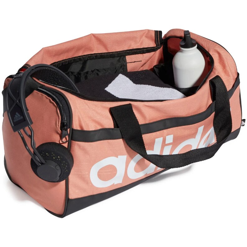 Geanta sport Adidas LINEAR Small, coral - eMAG.ro