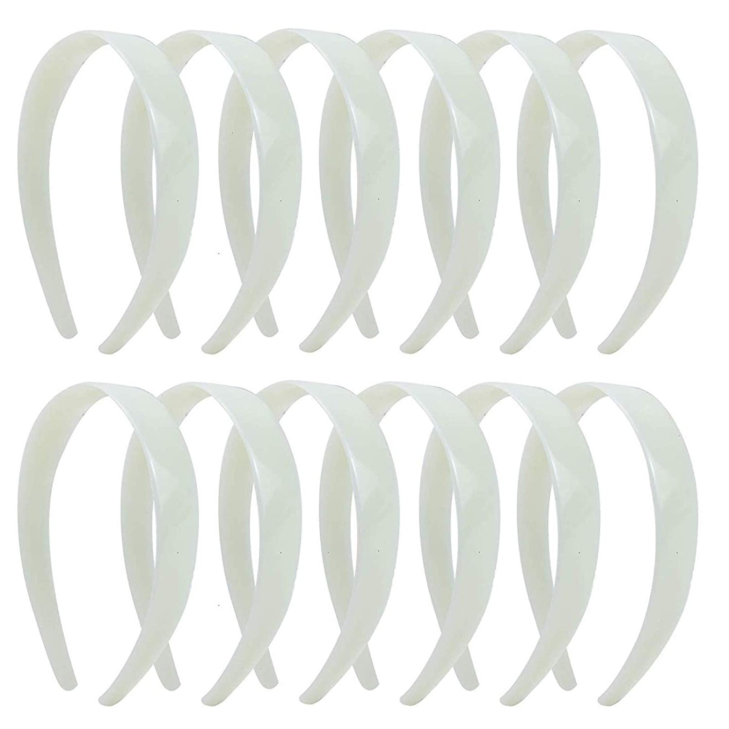 Set 20 bentite de par, Plastic, Alb - eMAG.ro