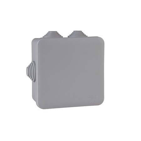 Doza de conexiuni, Mureva, patrata, gri, 100X100X50 - eMAG.ro