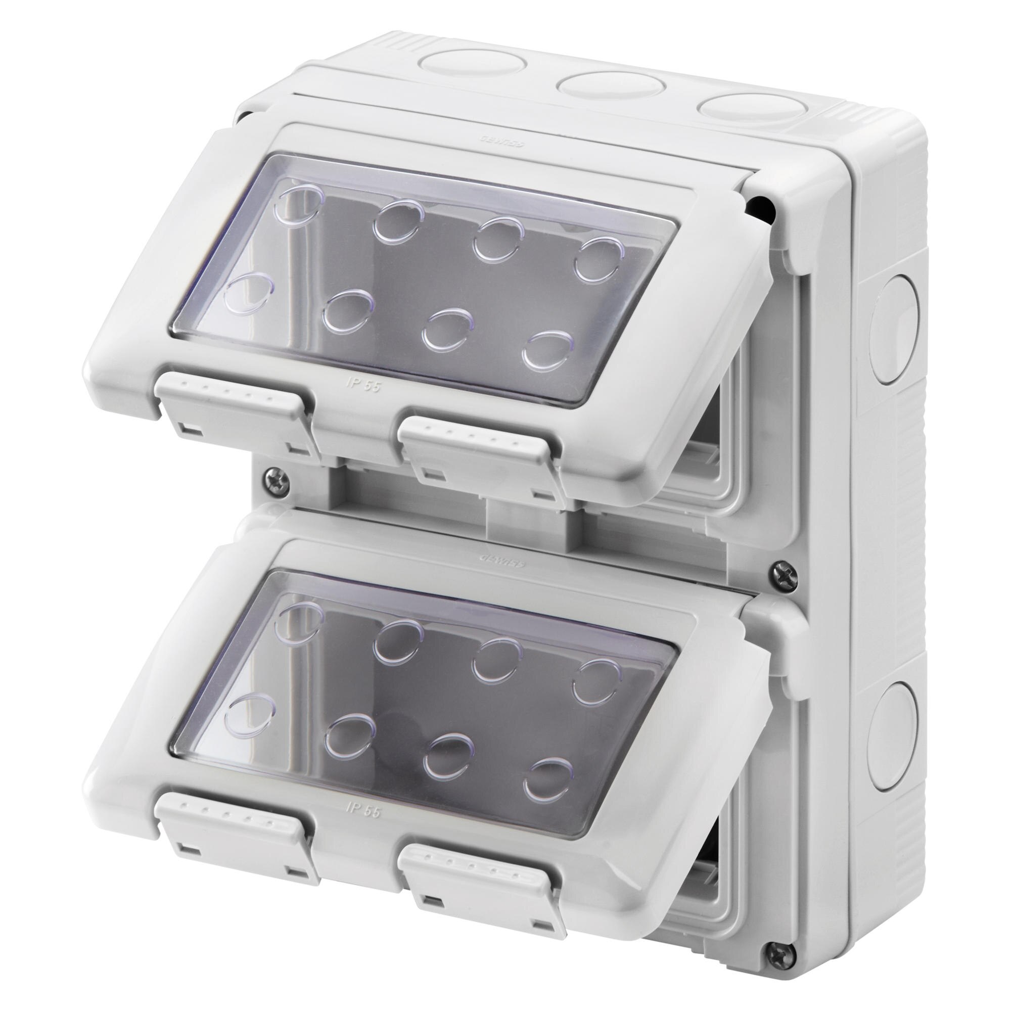 Doza aplicata 2x4 module Ip55 System Gewiss - eMAG.ro