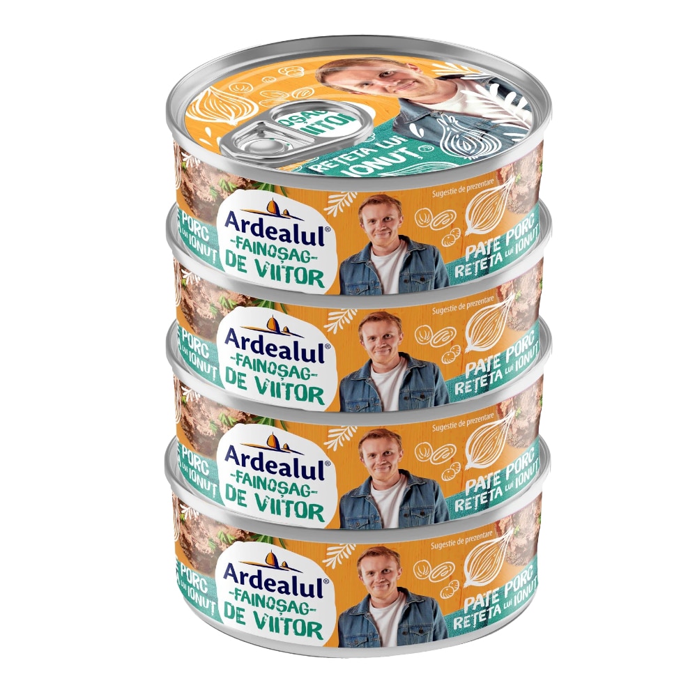 Set 4 x Pate de Porc cu Fainosag Ardealul Reteta lui Ionut, 100 g - eMAG.ro