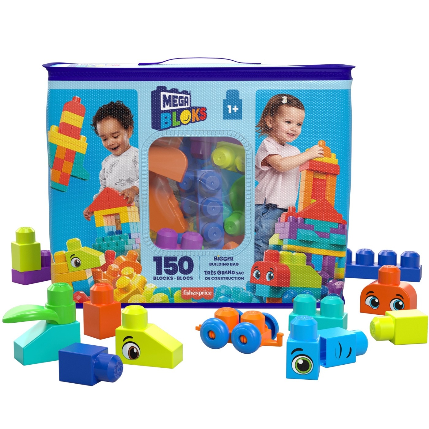 Set de constructie Mega Bloks, 150 piese - eMAG.ro