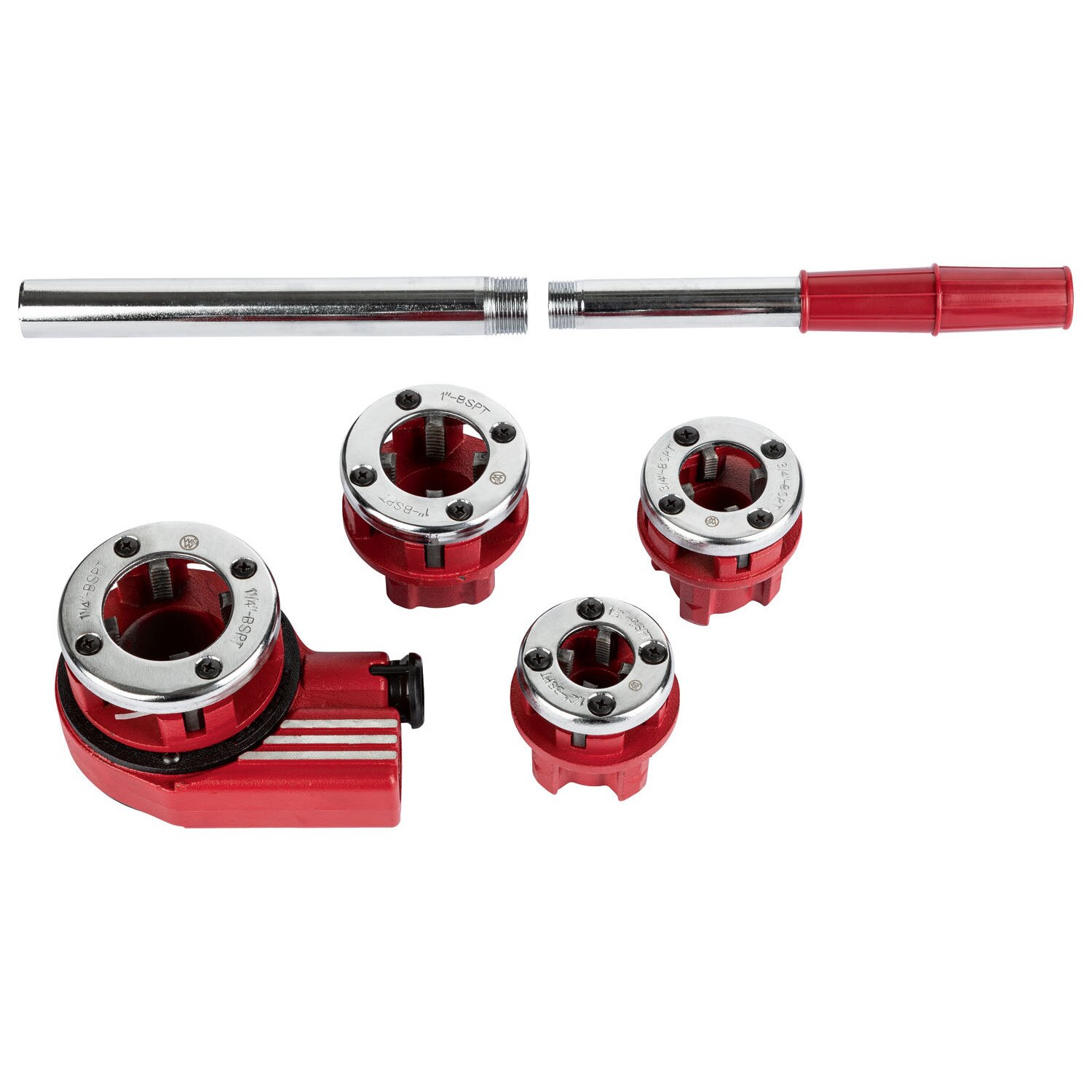 Set clupa filetat 6 piese Parkside - eMAG.ro