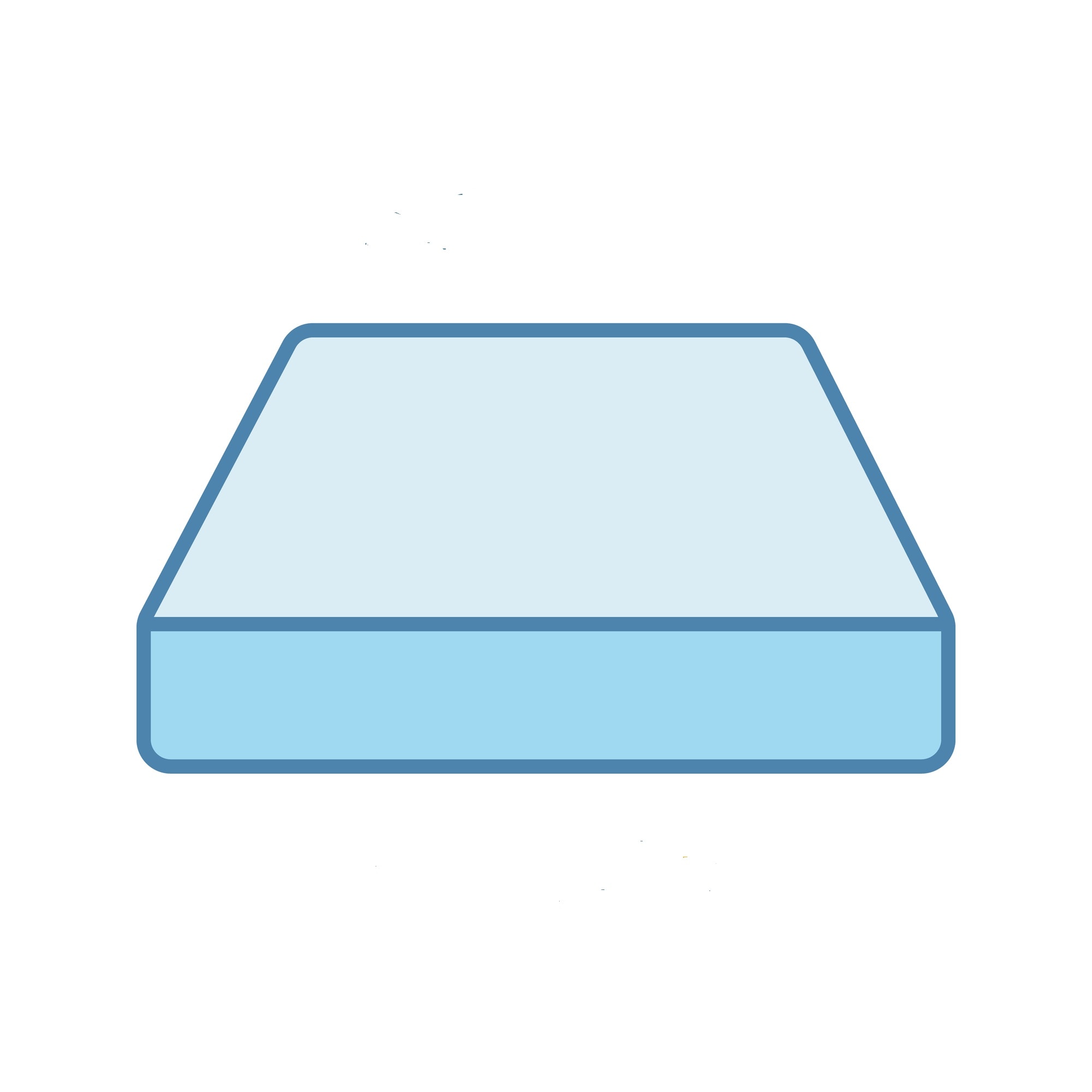 Pat single cu depozitare, Tapczany24, Adel, Bonell, 90x200 cm, Alb/Roz ...