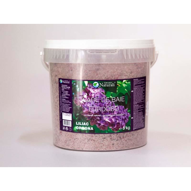 Sare de baie din Praid cu LILIAC 5 kg - eMAG.ro