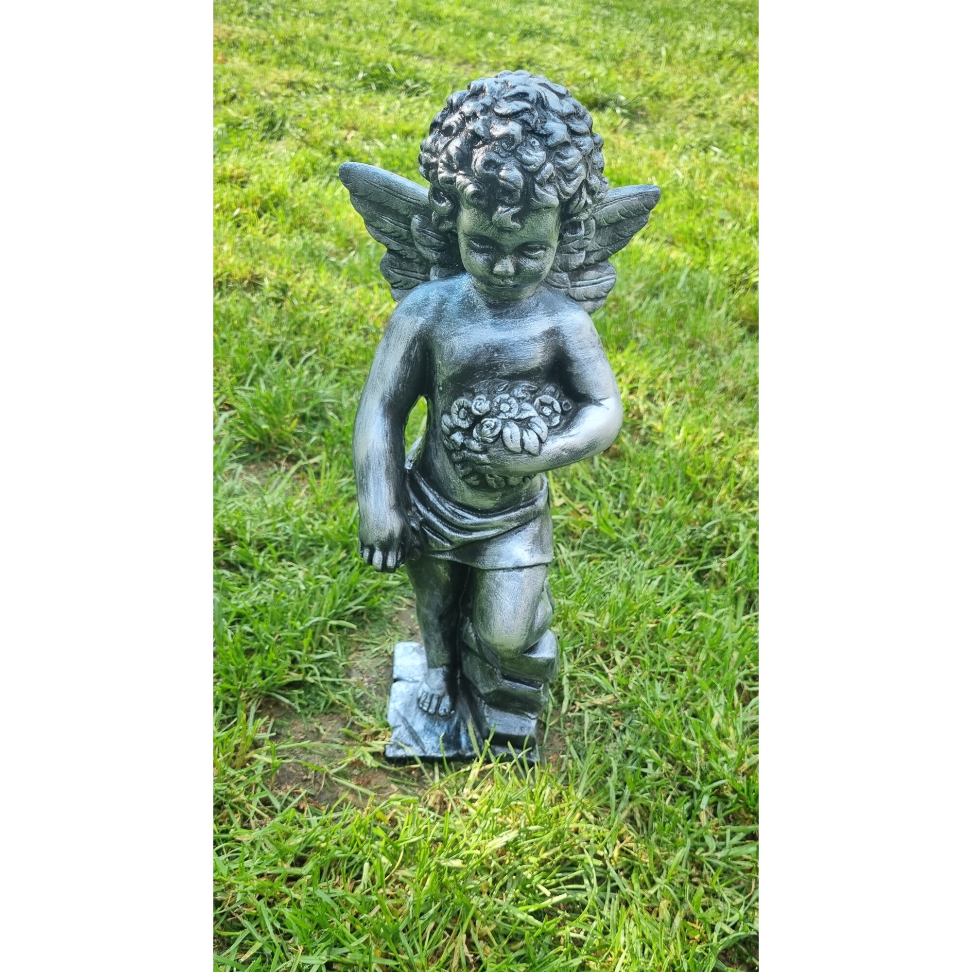 Figurina de gradina, Inger, Inaltime 38 cm - eMAG.ro